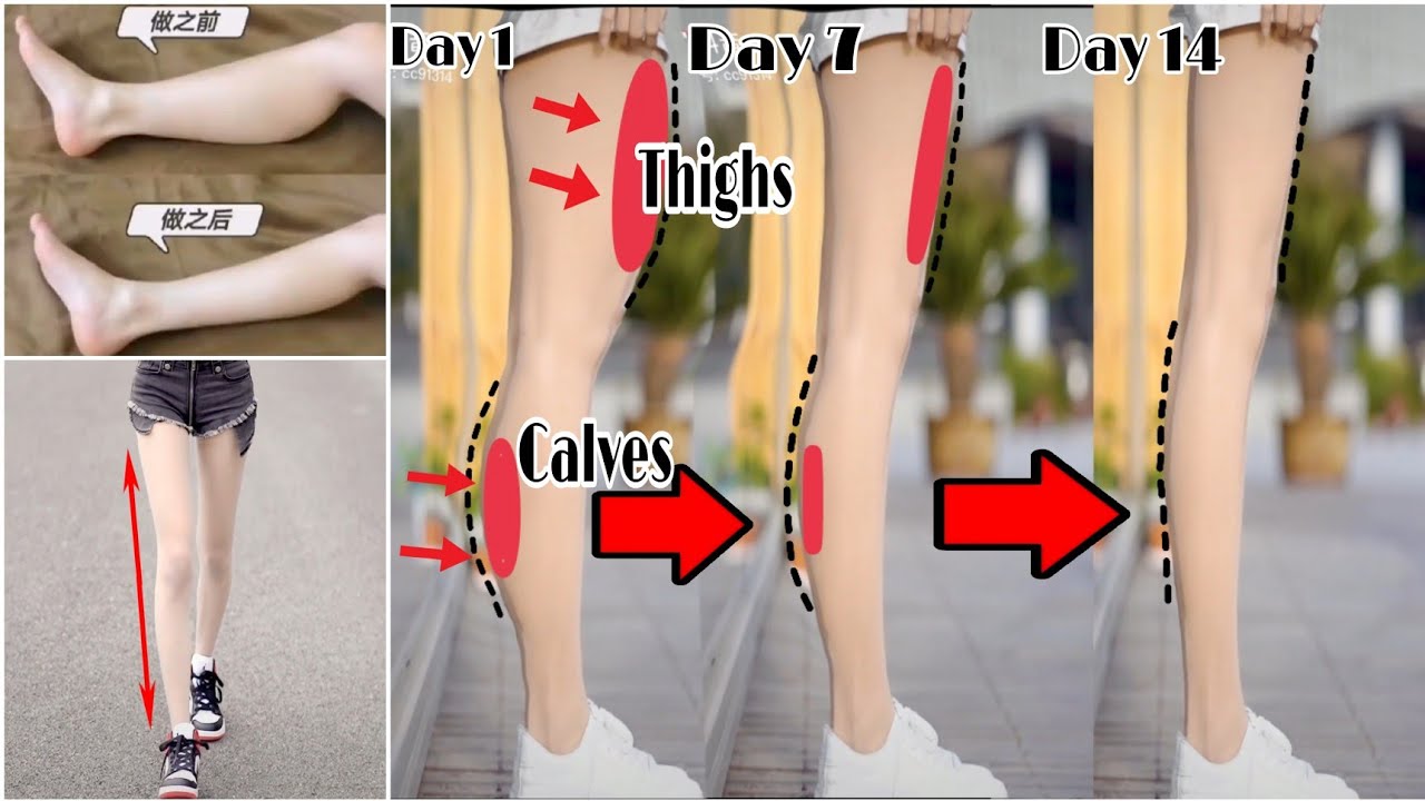 Top Exercises For Girls | Exercises to get Lean Legs in 1 Week | Calves ...