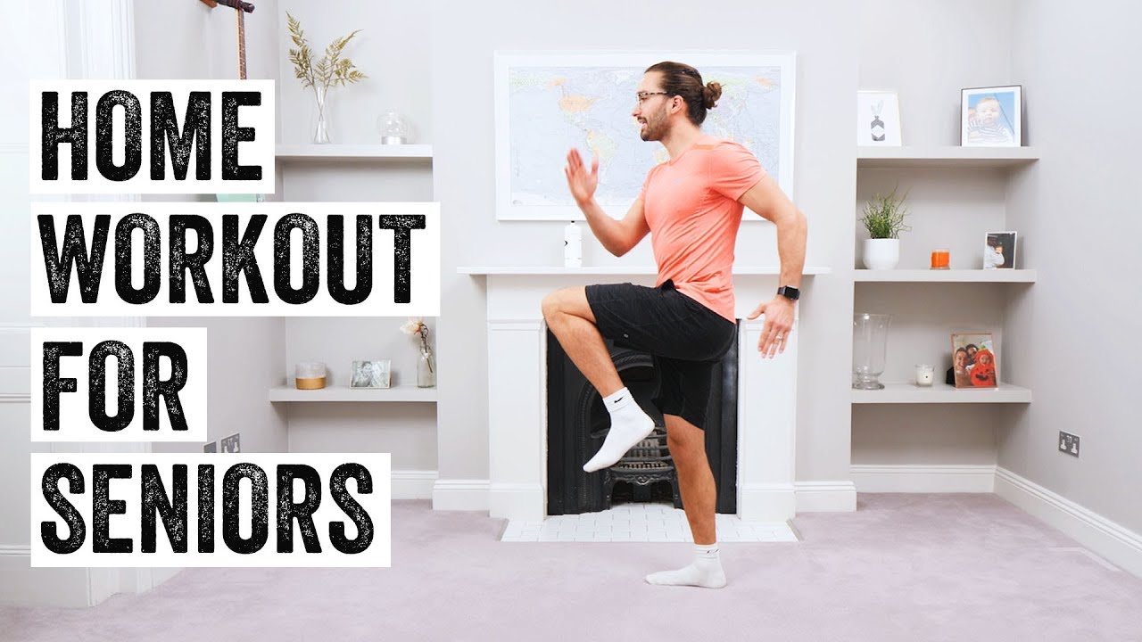 10 Minute Home Workout For Seniors | The Body Coach TV - YL Fitness Plus