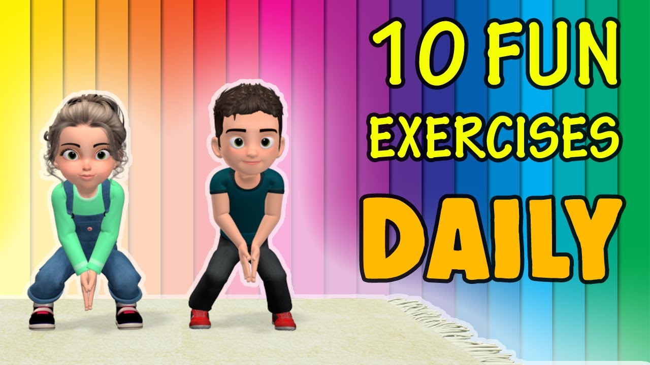 10 Fun Daily Exercise For Kids To Do At Home - YL Fitness Plus