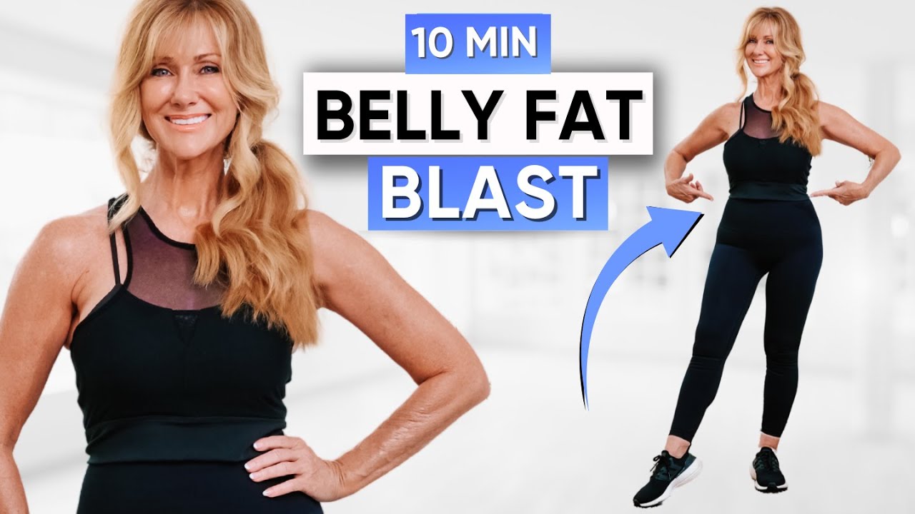 LOSE BELLY FAT in 10 Minutes - 10 Powerful AB Exercises (with Weights ...